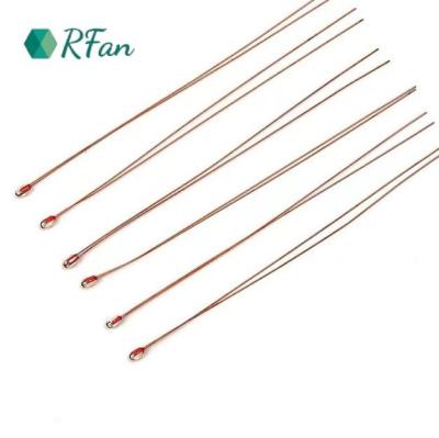 China MF51 NTC Thermistor 10K 3435 3% Temperature Measurement Chip In Glass for sale