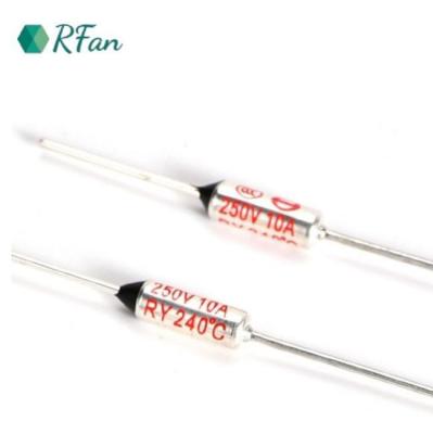 China 113°C Ceramic Thermal Fuse Disposable Thermal Cutoff 250V 15A For Transformer for sale