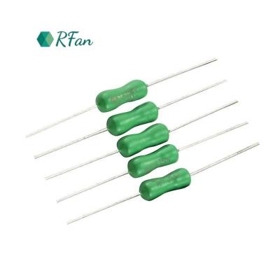 China RFP1100 Axial Lead Time Lag Miniature Cartridge Fuse Slow Blow 1A 350V 4x11mm for sale
