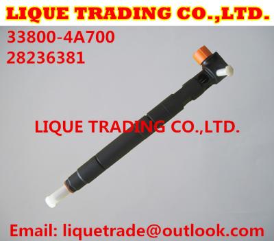 China DELPHI Original and New Common rail injector 28236381 for HYUNDAI Starex 33800-4A700 for sale