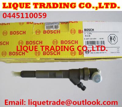 China 0445110059 genuine common rail injector 0 445 110 059 for Chrysler/ JEEP / JME / LDV GROUP LIMITED for sale