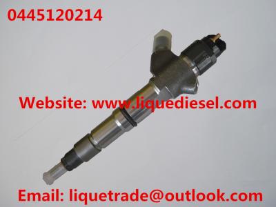 China BOSCH Genuine Common rail injector 0445120214 for weichai 612600080924 for sale