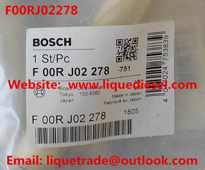 China BOSCH Genuine F00RJ02278--Original Injector Control Valve F00RJ02278 for 0445120058 for sale