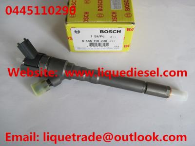 China BOSCH Genuine Common Rail Fuel Injector 0445110290 / 0445110126 for HYUNDAI KIA 33800-27900 / 33800-21900 / 33800-27000 for sale
