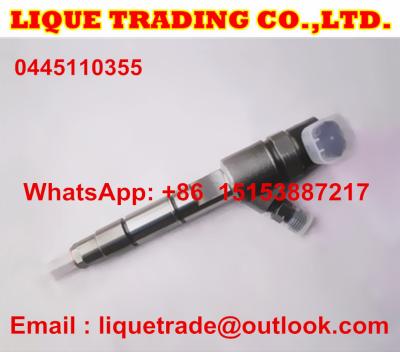 China 0445110355 Genuine and New Common rail injector 0445110355 for FAW for sale
