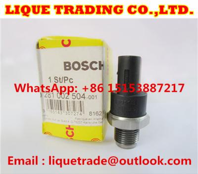 China BOSCH original FUEL PRESSURE SENSOR 0281002504 , 0 281 002 504 , 0 281 002 691, 0281002691, A0041536728 AUDI ,MERCEDES for sale
