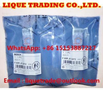 China BOSCH original injector valve F00RJ02472 , F 00R J02 472 , F00R J02 472 for 0445120182, 0445120183, 0445120289 for sale