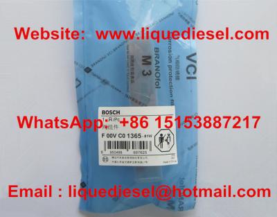 China BOSCH Genuine and New Common rail injector valve F00VC01365 for sale
