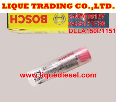 China BOSCH Original and New Injector nozzle 2437010137 , 2 437 010 137, DLLA150P1151, 0433171736 , 0 433 171 736 for DAEWOO for sale