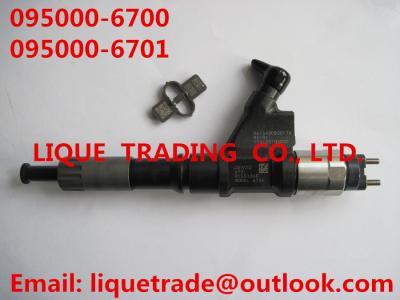China DENSO common rail injector 095000-6700,095000-6701 for SINOTRUK HOWO VG61540080017A / R61540080017A / 150100106800 for sale