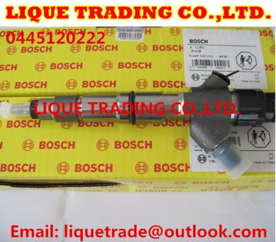 China BOSCH 0 445 120 222 Genuine Common rail injector 0445120222 for WEICHAI 612600080618 for sale