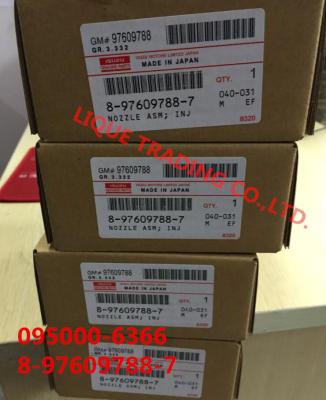 China DENSO injector 095000-6367 , 095000-6366 , 095000-636 for 8-97609788-7 , 8976097887 for sale