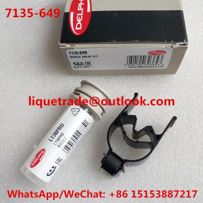 China DELPHI Genuine repair kits 7135-649 (include nozzle L138PRD + valve 28538389 ) Overhaul kits 7135 649 , 7135649 for sale
