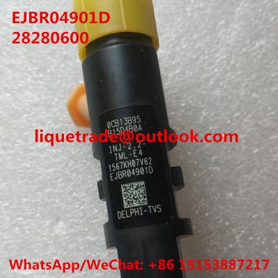 China DELPHI common rail injector EJBR04901D , R04901D , 28280600 , 27890116101 TML 2.2L E4 for sale
