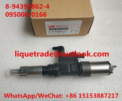 China DENSO Common rail injector  8-94392862-4 , 095000-0166 for ISUZU 8-94392862-0 , 095000-0160 for sale