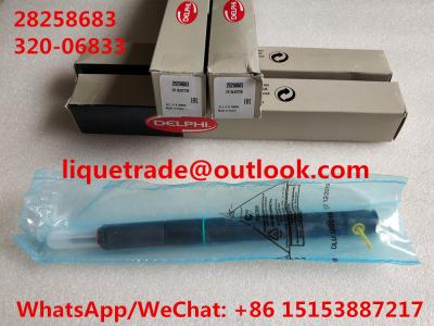 China DELPHI Injector 320/06833 , 320-06833 , 32006833 , 320 06833 , 28258683 , original JCB injector for JCB Excavator for sale