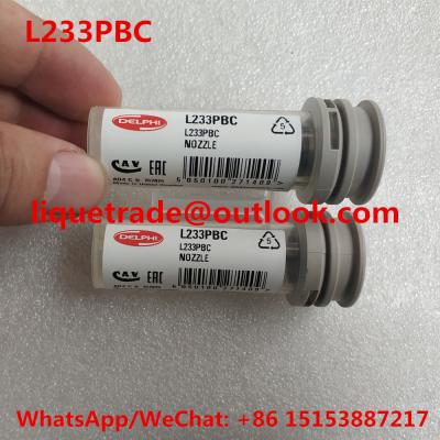 China DELPHI Genuine NOZZLE L233PBC Common Rail Injector Nozzle L233PBC , L233 , NOZZLE 233 for sale