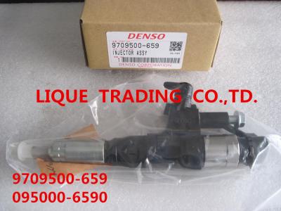 China DENSO common rail injector 9709500-659 , 095000-6590, 095000-6591, 095000-6592 for sale