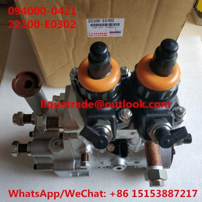 China DENSO Genuine fuel pump 094000-0420, 094000-0424 for HINO E13C 22100-E0300, 22100-E0301, 22100-E0302 for sale