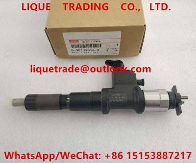 China DENSO injector 8-98139816-3 , 095000-8633 , 095000-8163 ISUZU injector 8981398163 , 0950008633 , 8981398160 , 98139816 for sale