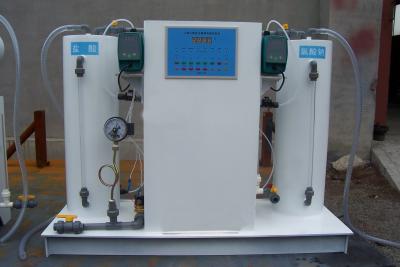 China Semi Auto Chlorine Dioxide Generator Anti Corrosion Chlorine Dioxide Machine for sale