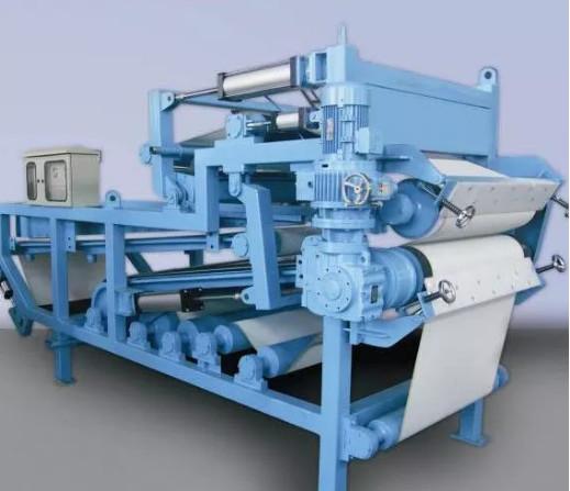 Quality Auto Belt Press Machine Waste Paper Pulp Recycling Equipment Filter Press For Sludge Dewatering for sale