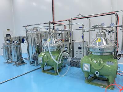 China Self Cleaning 3 Phase DHY 300 Automatic Disc Separator Centrifuge For Waste Oil for sale