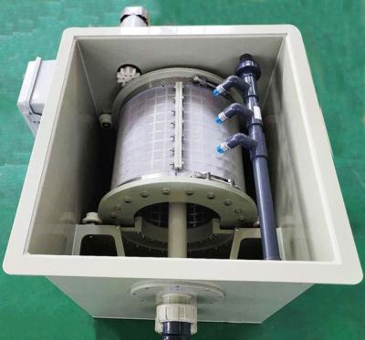 Cina Automazione impianto di trattamento delle acque reflue in acciaio inossidabile auto lavaggio rotativo tamburo schermo rotativo filtro macchina di decontaminazione in vendita