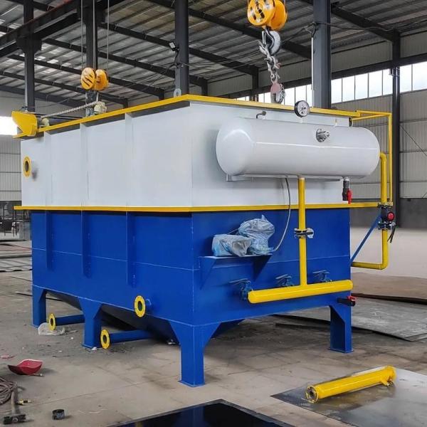 Quality DAF Dissolved Air Flotation Machine 4-6 Bar Air Saturation Pressure Automatic for sale