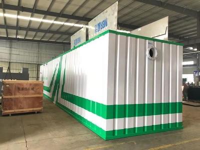 China MBR Sewage Water Treatment Machine with PVDF Membrane Material and 95% SS Removal Efficiency in Compact Design for sale