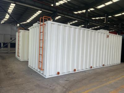 China Compact Design MBR Sewage Water Treatment Machine with PVDF Membrane Material and 1-1000 M³/day Treatment Capacity for sale