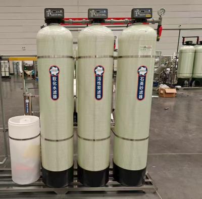 China Industrial Reverse Osmosis Water Treatment System Removes 95-99% Of Pollutants with 20000 Liters Per Hour Capacity and 1-Year Warranty for sale