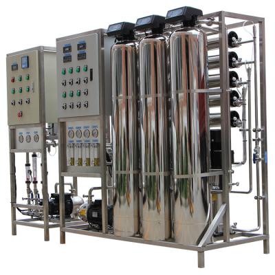 China Industrial RO Reverse Osmosis Water Filter System with PLC Control and 1 Year Warranty Removes 95-99% Of Pollutants for sale