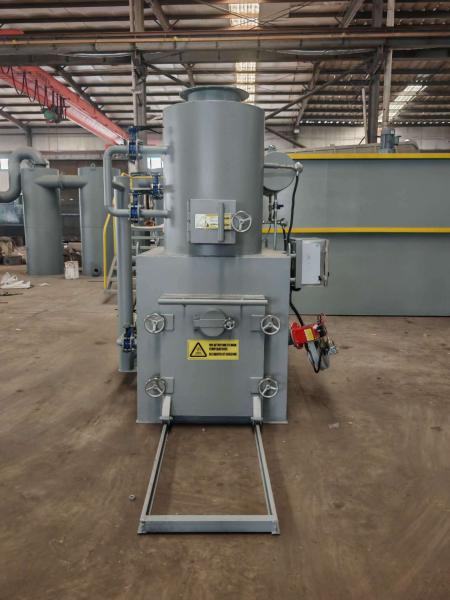 Quality Smokeless Incinerator with PLC Control and 1100-1300℃ High Temperature for Waste Disposal Meets Environmental Regulations for sale
