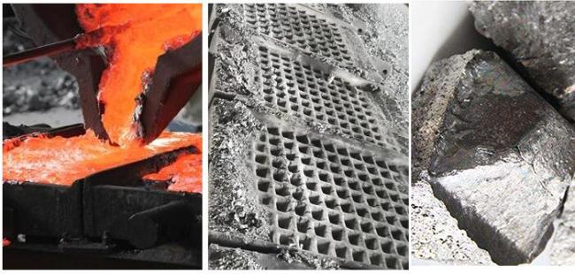 10-100mm Ferro Silicon Aluminum FeSiAl Inoculant For Steelmaking