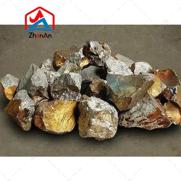 10~50mm 65~75% Titanium Alloy Silver Metal Block FTi35 FeTi70 Ferro Titanium