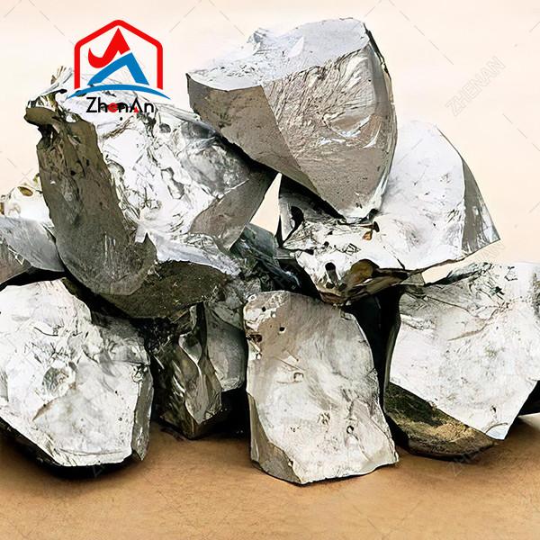 10~50mm 65~75% Titanium Alloy Silver Metal Block FTi35 FeTi70 Ferro Titanium