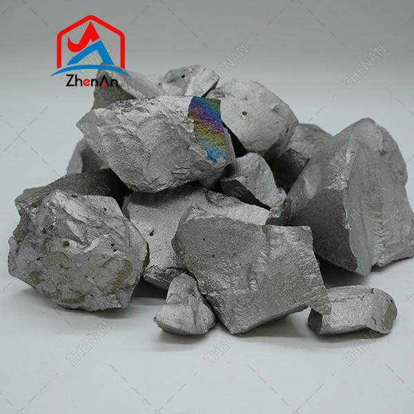 10~50mm 65~75% Titanium Alloy Silver Metal Block FTi35 FeTi70 Ferro Titanium