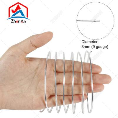China Construction Industry Aluminum Stitching Wire Galvanized Finish Strong Pliable For Concrete Work for sale