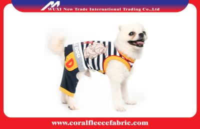 Cina Vestiti svegli materiali ecologici dell'animale domestico, tuta sportiva calda degli animali domestici dei pantaloni del denim del cane in vendita