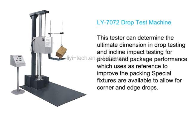 Liyi Box Test Machine Package Drop Test Equipment