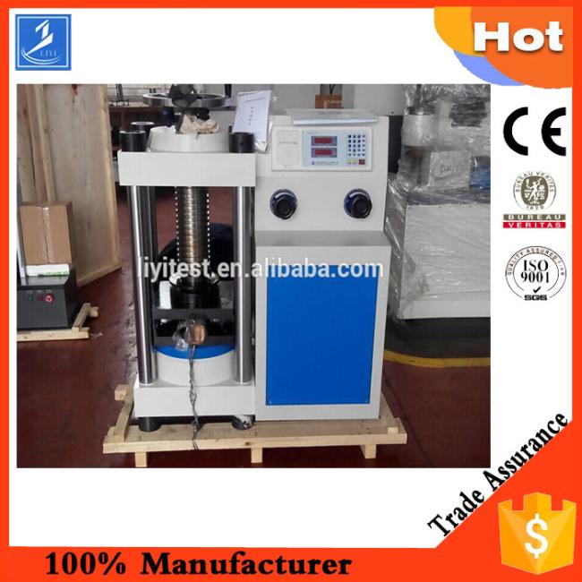 Liyi 2000KN Concrete Compression Testing Machine front view