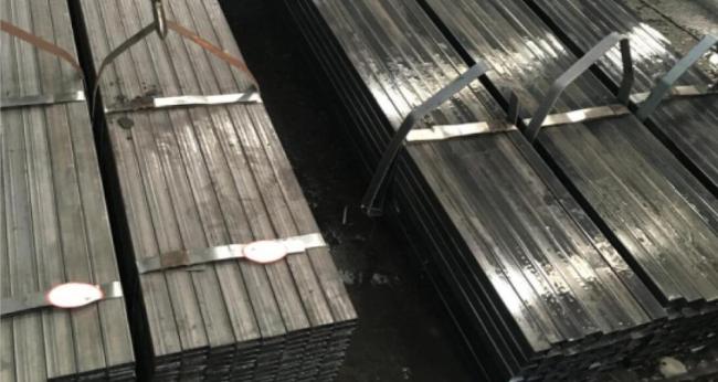 Galvanized steel/gi rectangular hollow section weight/carbon steel pipe price