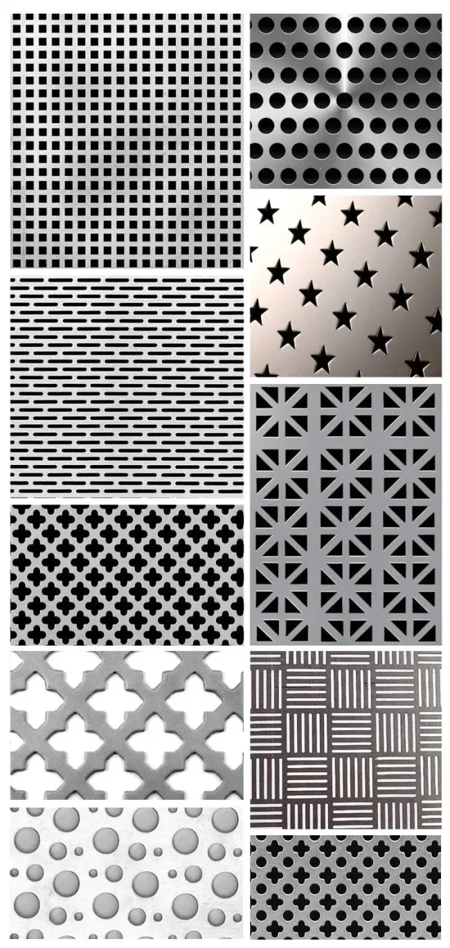 Marine 304 Dimpled Stainless Steel Perforated Plate for Floor Board in CNC Fibre Laser