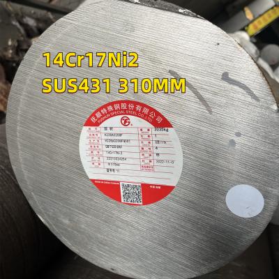 China Annealed Surface Stainless Steel Round Bar Hot Rolled AISI 431 Dia185MM For Glass Moulds for sale