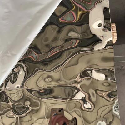 중국 수중파 반사경 녹슬지 않는 금속 강철 시트 1220x2440mm 포맷 0.8 등급 304 316L 판매용