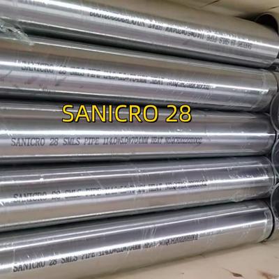 China Incoloy 28 Alloy Steel Pipe UNS N08028/W. Nr. 1.4563 Highly Alloyed Austenitic Stainless Steel Tubing for sale