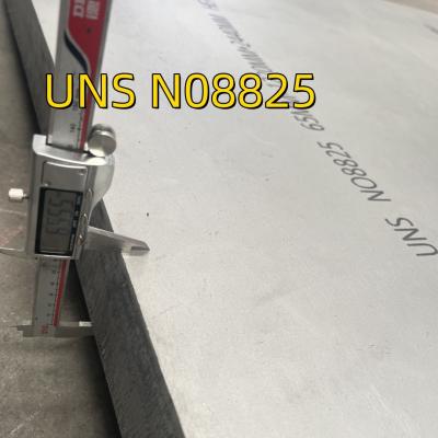 Plate Size: 4”x 8” x 10 mm thick  Material Grade Inconel 825 Alloy Steel Plate