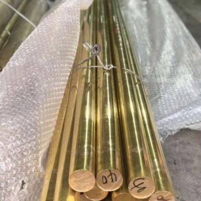H59 C26800 Barre de soudage en cuivre jaune Hpb61-1 Hsi80-3 Cw614n H62 H59 Cooper en laiton 50*1200MM