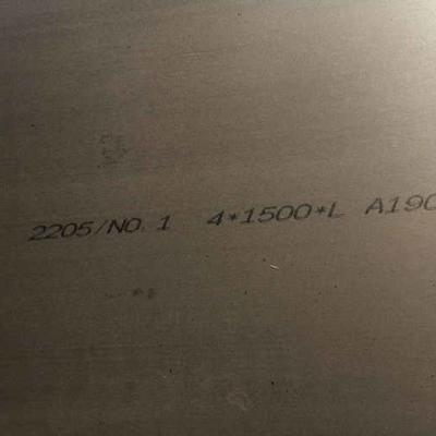 중국 S32205 듀플렉스4mm 두께 1500*6000mm 듀플렉스 스틸 2205 스테인리스 스틸 판 판매용